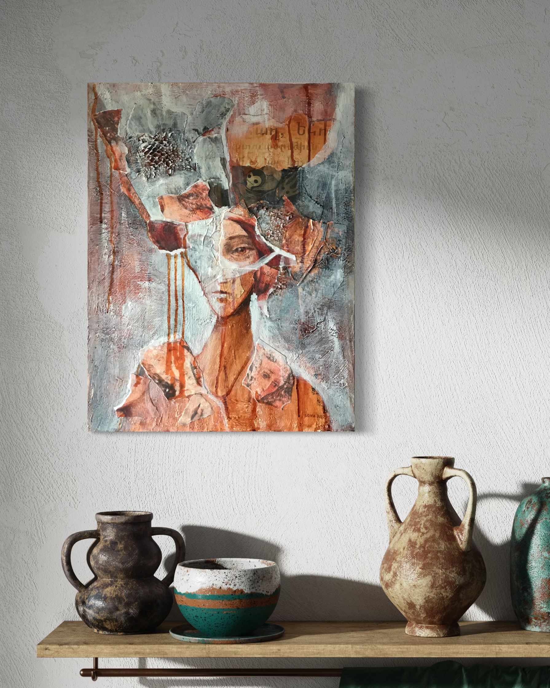 Patched #5 by Sona Babajanyan at Plexus Gallery